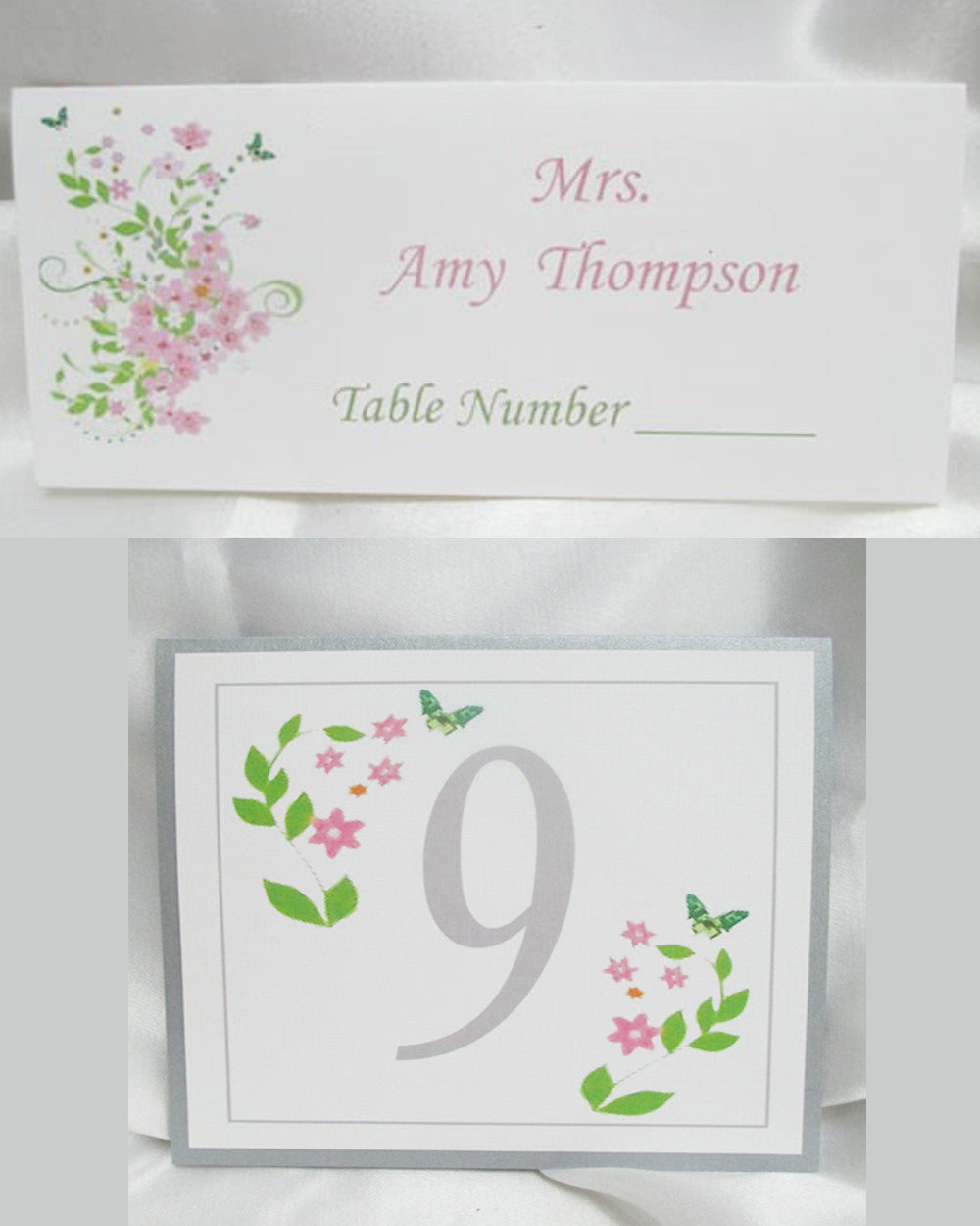 Placecards/Table Numbers – Designs by Ginny
