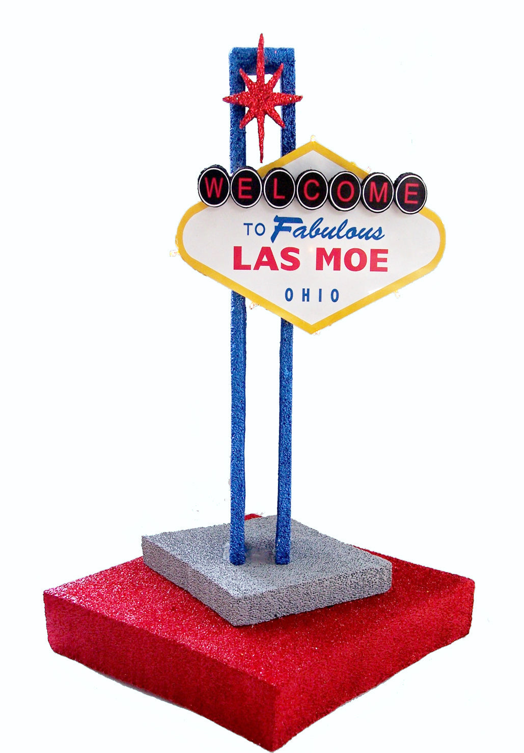 Casino Vegas & Card themed styrofoam Centerpieces – Designs by Ginny