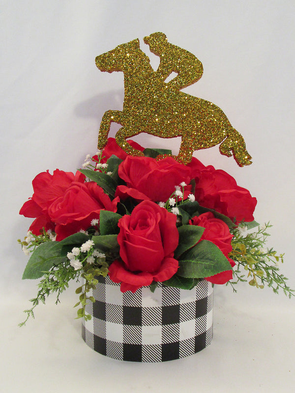 Kentucky Derby centerpiece – Designs by Ginny
