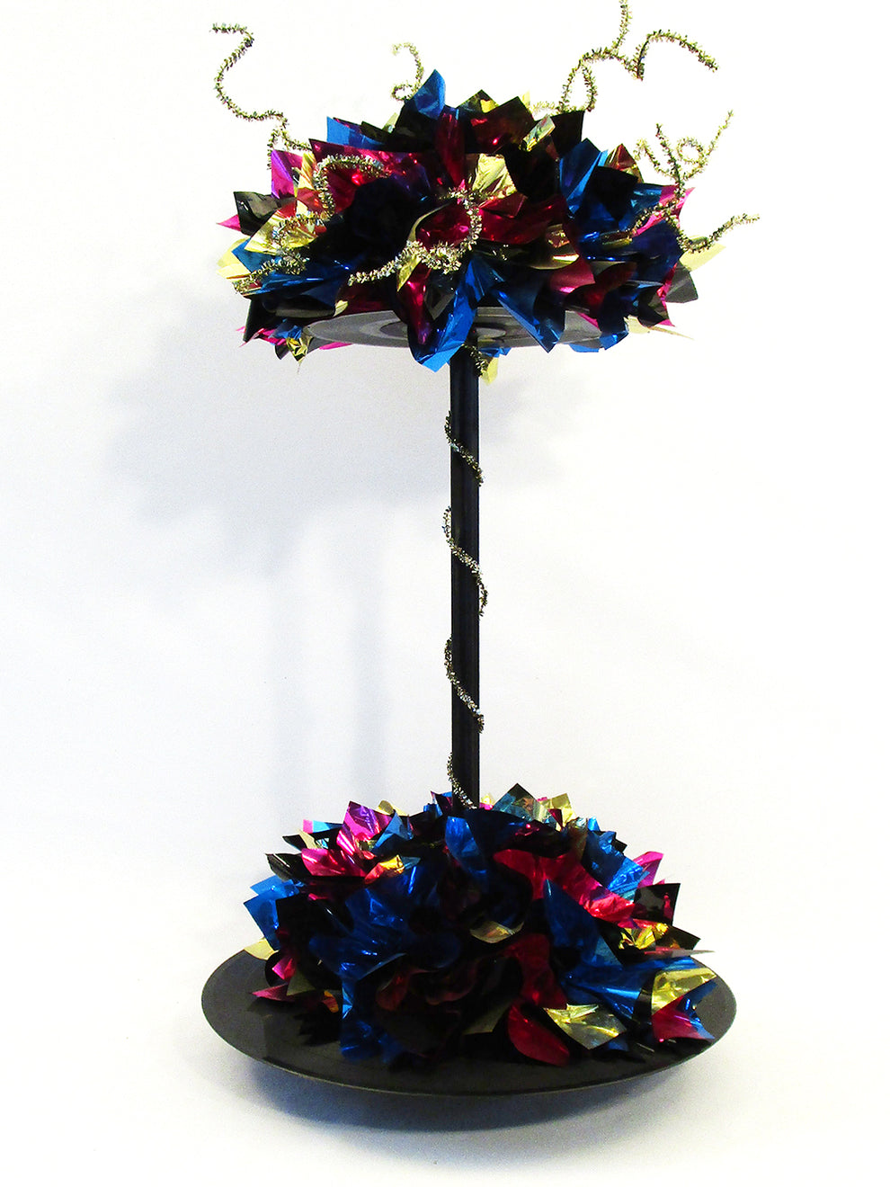 2 tier metallic tissue base – Designs by Ginny