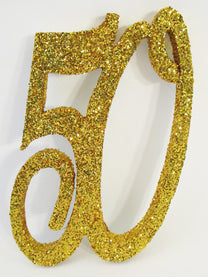 Fancy Script Number for each decade Styrofoam Cutout – Designs by Ginny