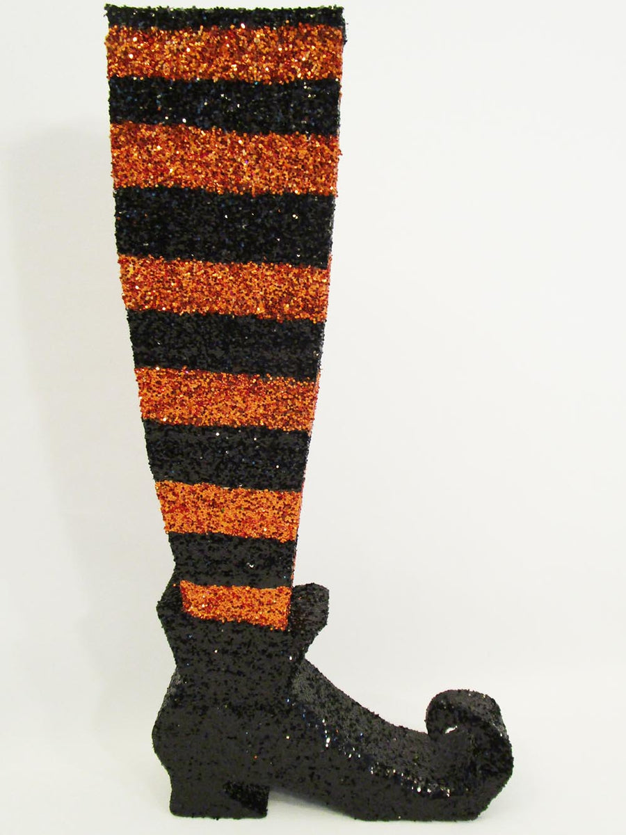 Styrofoam Halloween Witch Boot – Designs by Ginny