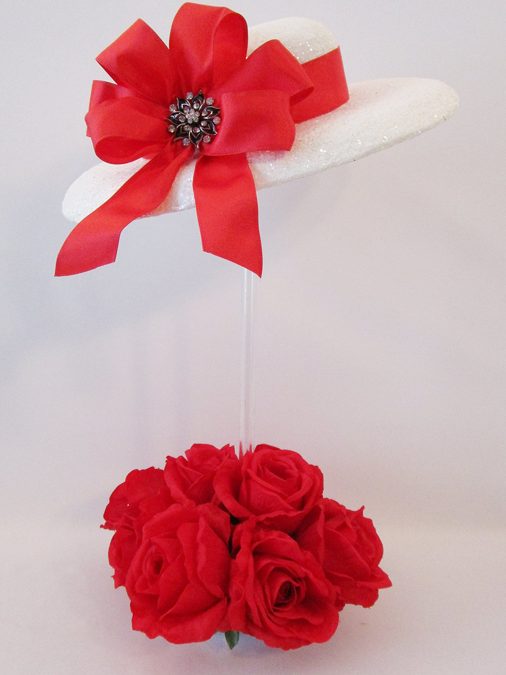 Styrofoam Brim Style Hat – Designs by Ginny