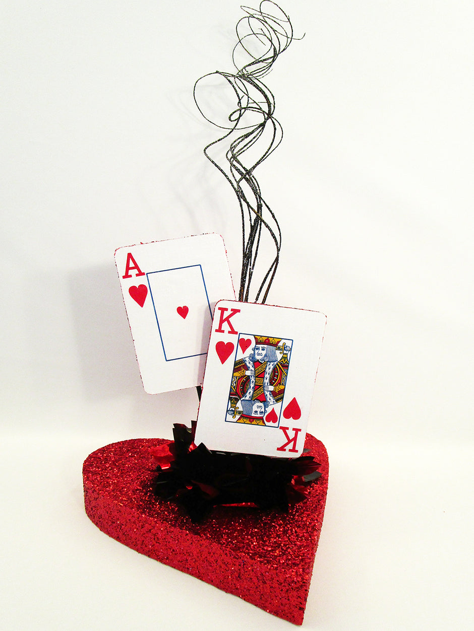 Casino Vegas & Card themed styrofoam Centerpieces – Designs by Ginny