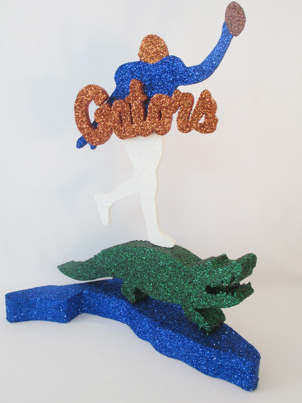 Gators Football Player on Florida Map – Designs by Ginny