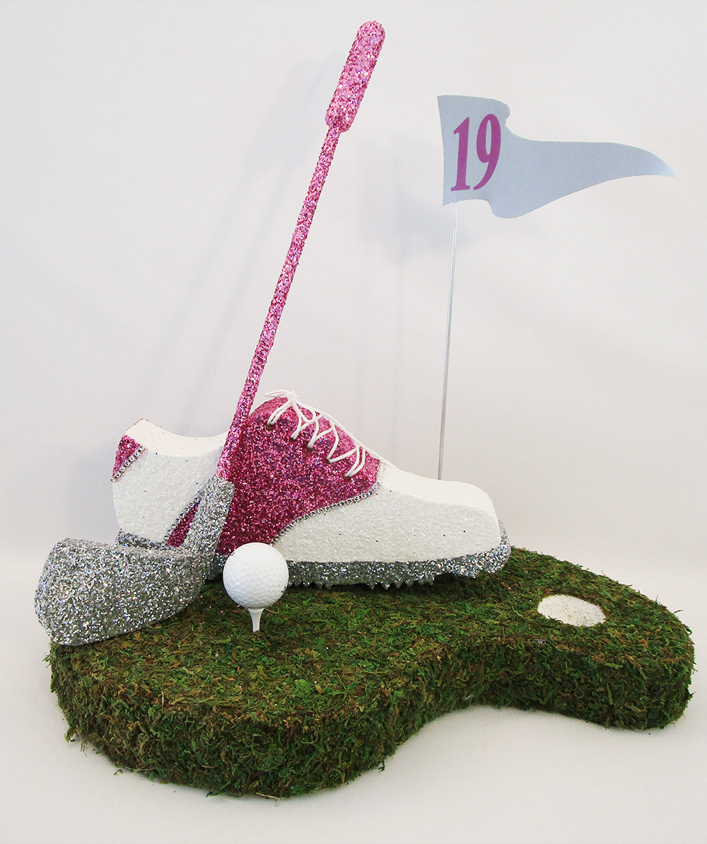 Mossy Kidney Shaped Golf Base – Designs by Ginny