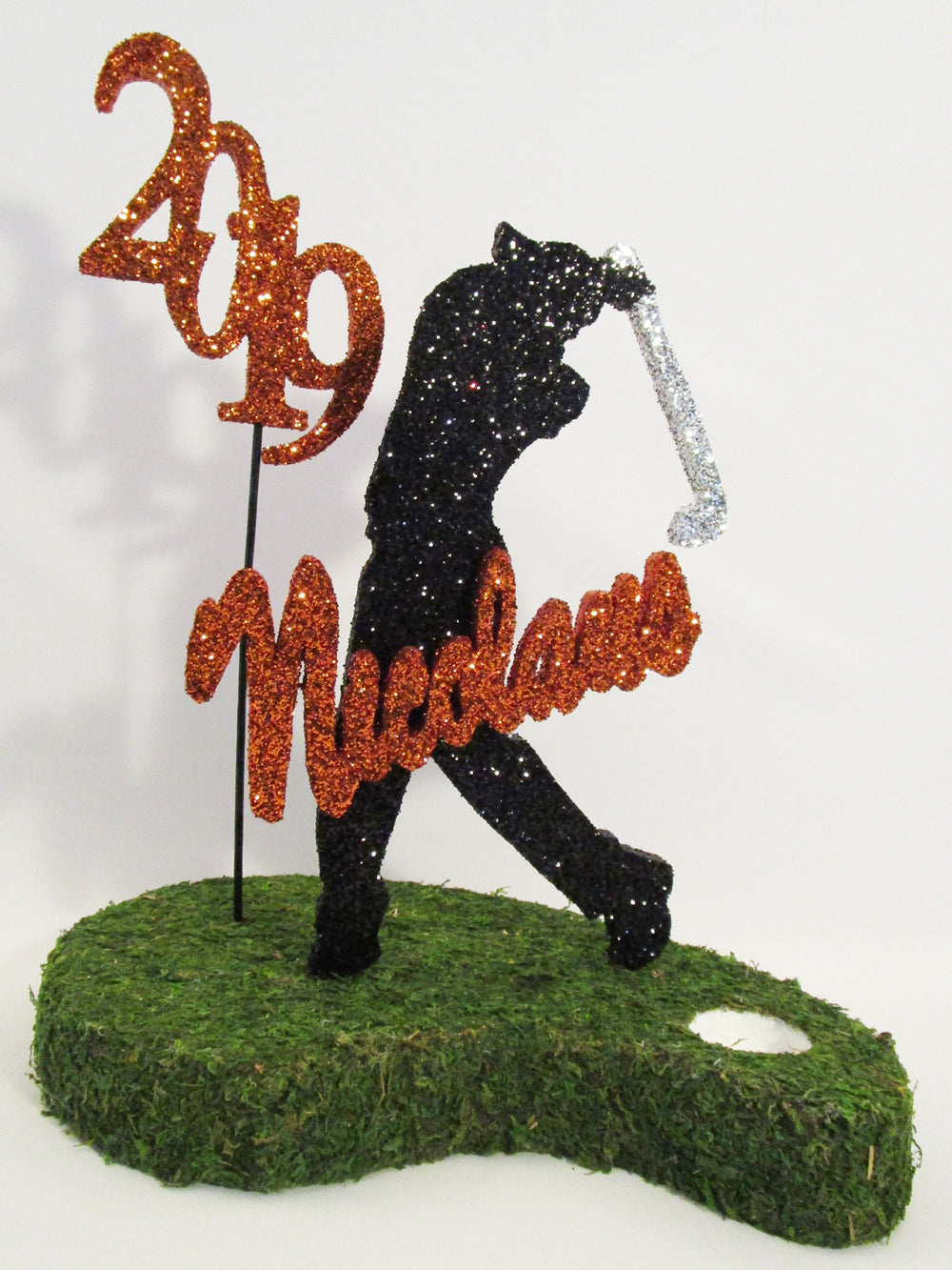 Mossy Kidney Shaped Golf Base – Designs by Ginny