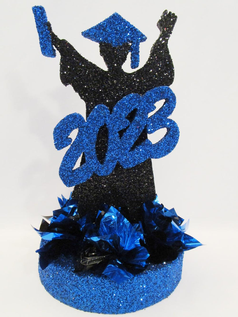 2023 Grad Boy Graduation Centerpiece – Designs by Ginny