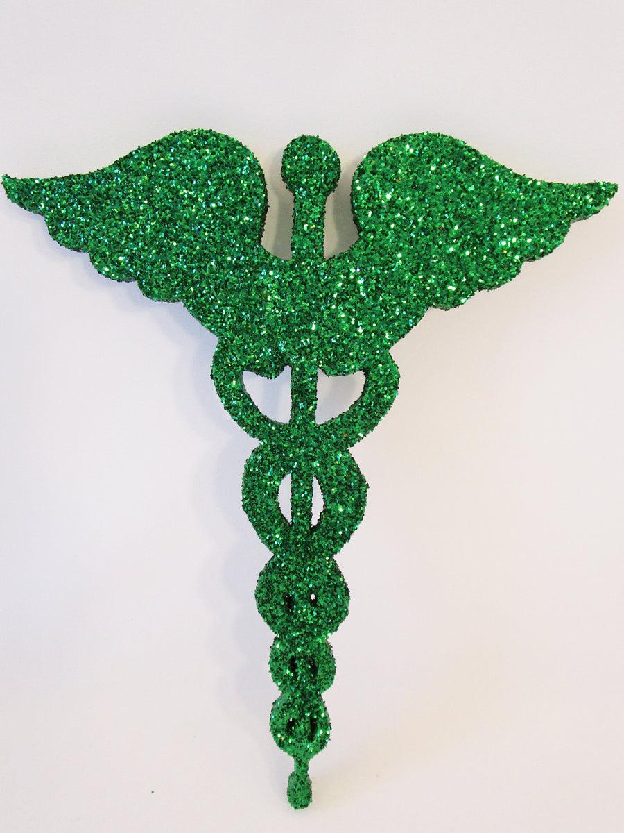 Caduceus Medical Cutout for centerpiece – Designs by Ginny