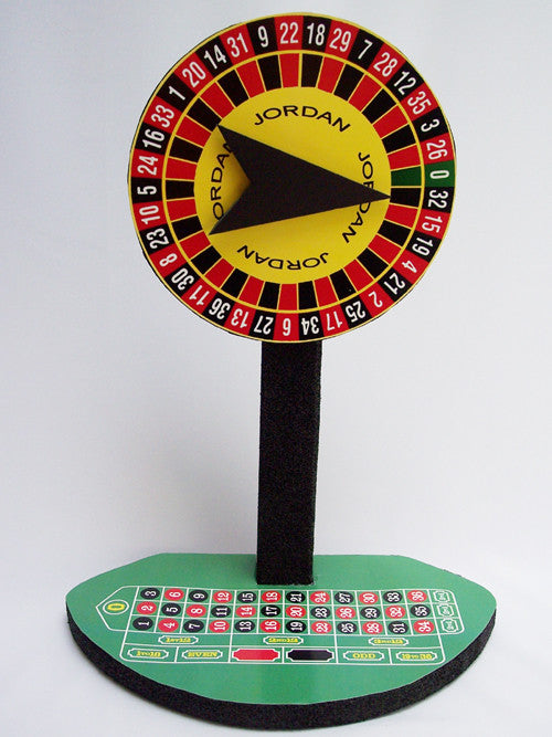 Roulette Wheel Centerpiece – Designs by Ginny
