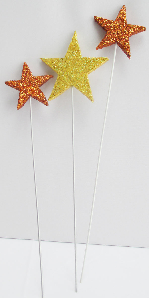 Styrofoam Set of Star cutouts – Designs by Ginny