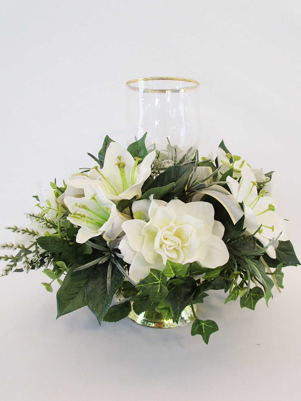 Silk floral Centerpieces – Designs by Ginny